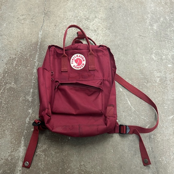 Fjallraven | Bags | Fjallraven Red Backpack | Poshmark